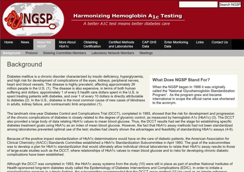 HbA1c 측정결과 세 가지 / NGSP IFCC eAG 알아보기 : 네이버 블로그