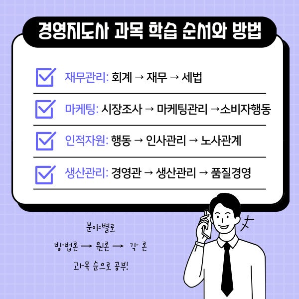 경영지도사 자격증 시험과목 시간 공부법 안내 네이버 블로그