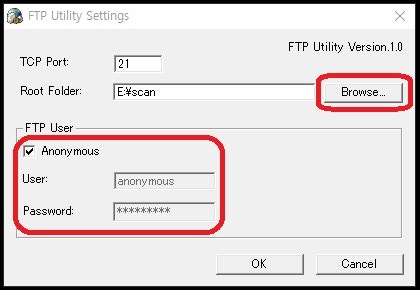 FTP 스캔 설정방법_FTP Utility : 네이버 블로그