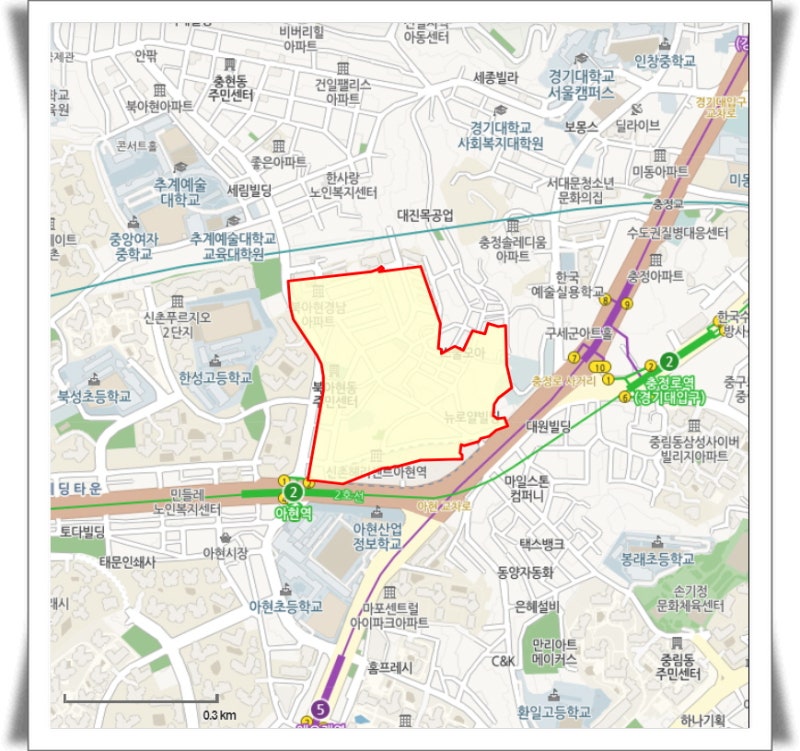 북아현2구역 재개발 추진배경과 진행현황 네이버 블로그