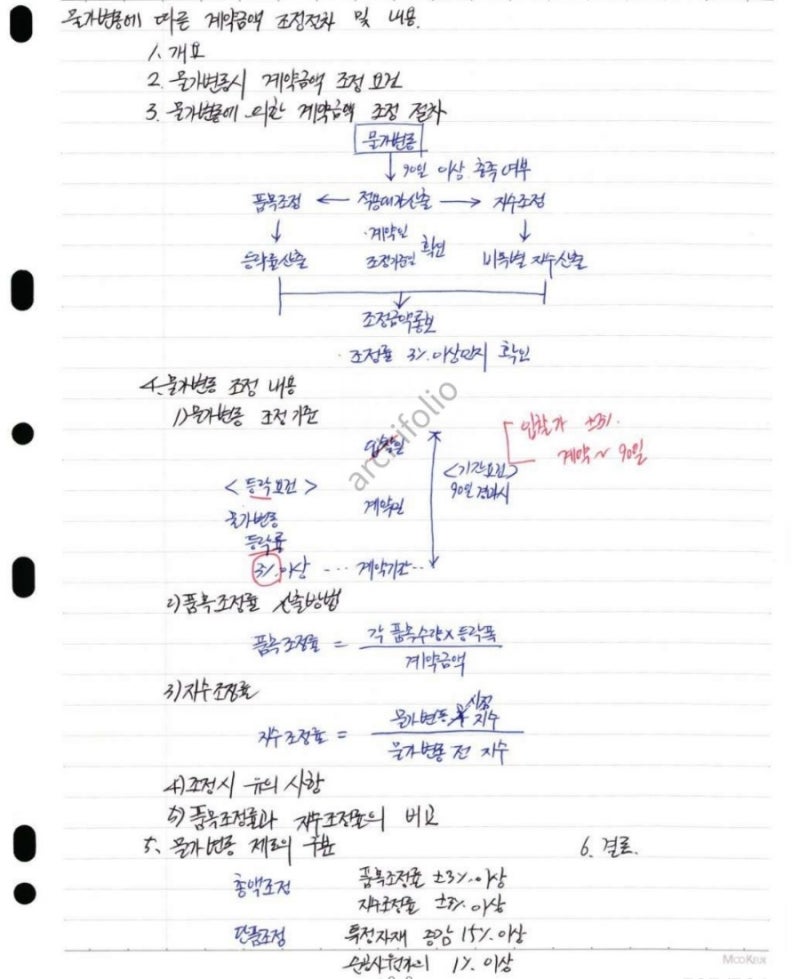 기술사 총평 132회 건축시공기술사 총평 및 모범답안 2교시 서술 네이버 블로그