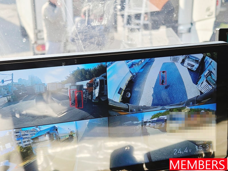 이노픽스 캠론 Ct2000 Ai 4채널 블랙박스 화물차 버스 중장비 인체감지 사람인식 접근경보기 네이버 블로그
