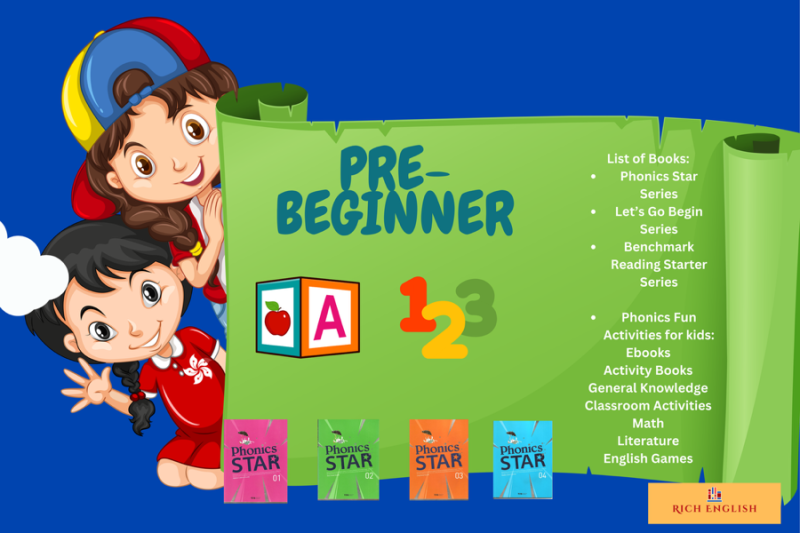 리치잉글리쉬 Pre-Beginner 교재 안내입니다~ : 네이버 블로그