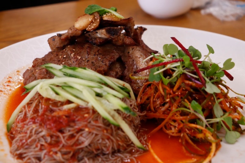 목포 팜유여행 냉몀 수육무침 곰집갈비 믿고먹는 박나래 맛집 네이버 블로그