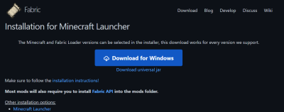 마인크래프트 모드 사용하는 방법(feat.페브릭) : 네이버 블로그