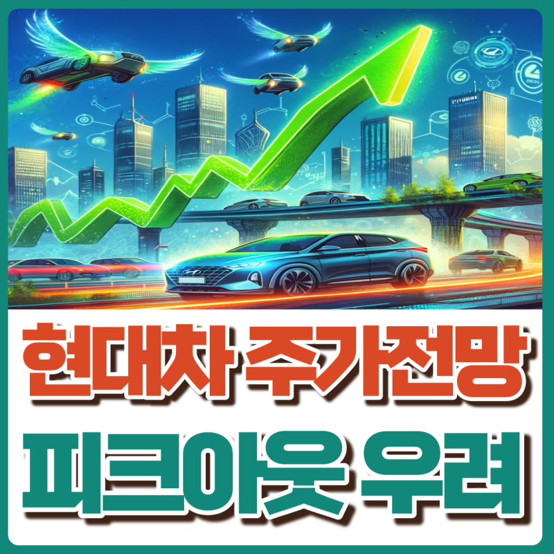현대자동차 주가 전망 현대차 배당금 배당기준일 2024년 목표주가 업데이트 Ft 피크아웃 저pbr 관련주 수소차 대장주