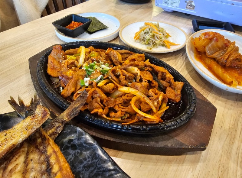 인천 송도 트리플스트리트 맛집 을왕리꾸덕집 송도직영점 생선구이 한식추천 네이버 블로그
