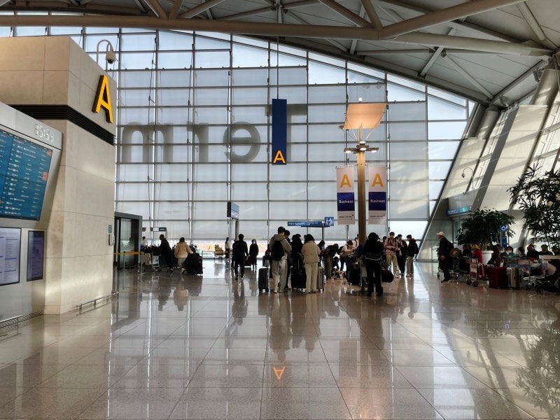 아시아나항공 인천공항 터미널 체크인 카운터 어디 네이버 블로그