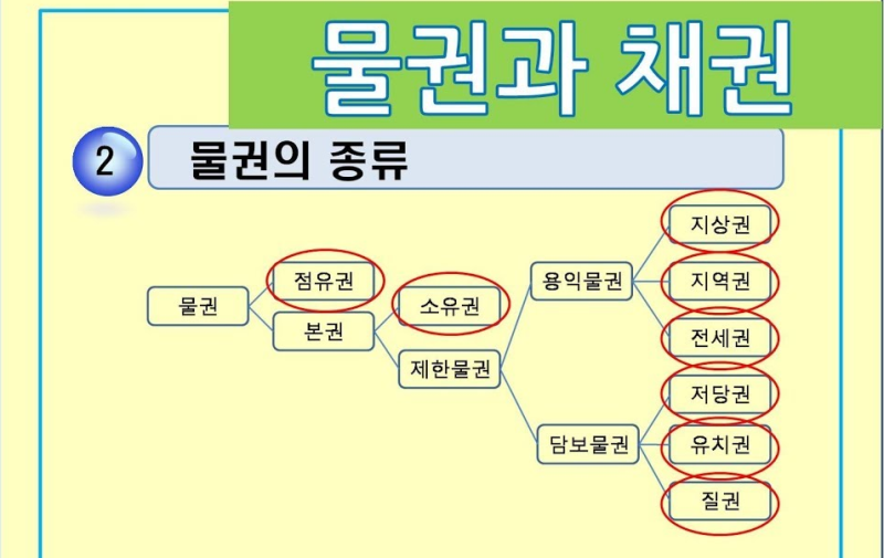 광휘고 충현고 진성고 소하고 2025학년도 수능특강 독서 사회문화 ‘물권 변동과 담보 물권의 특징 내용정리와 지문분석