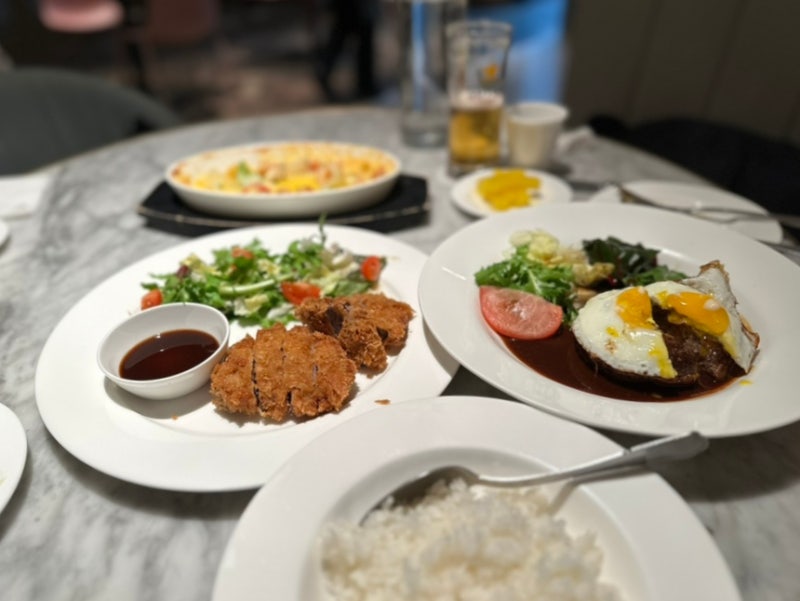 그릴 데미그라스 L 탑티어 함박스테이크 비후까스 맛볼 수 있는충무로 일본식 경양식 맛집 네이버 블로그