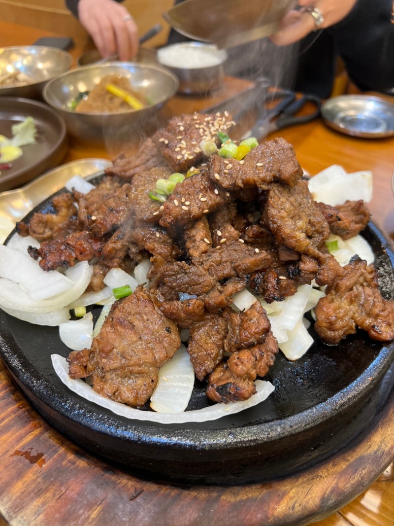 청주 오창 회식 추천 반찬 잘나오는 고기집 꾸본석갈비 네이버 블로그