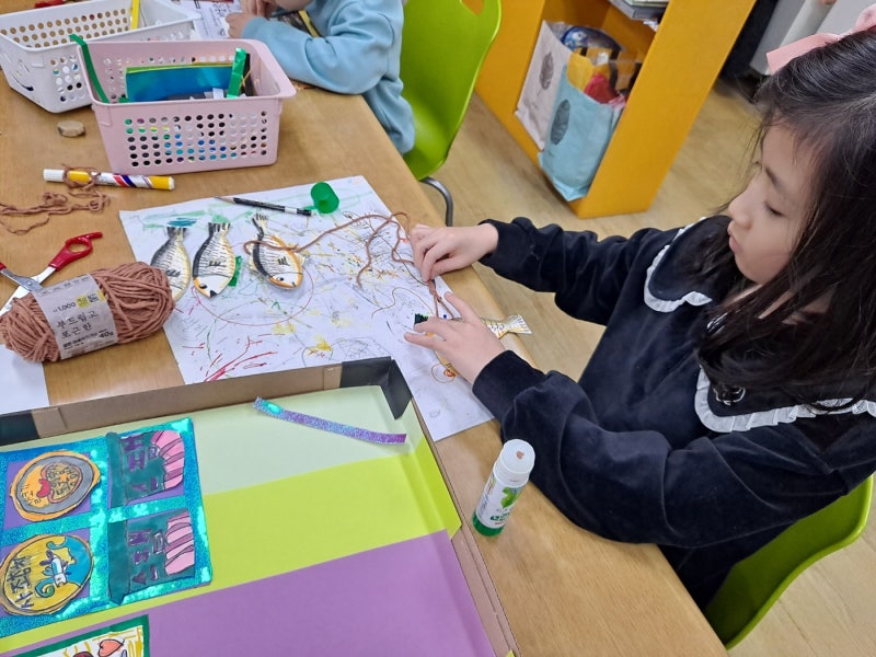 수성구 황금동 미술학원 예랑미술학원 부모님께 드릴 설명절 선물세트 만들기 네이버 블로그