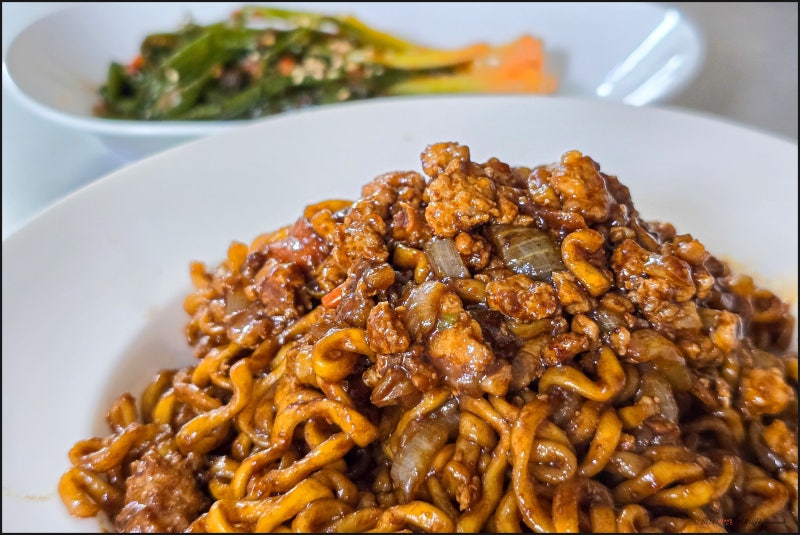 백종원 짜파게티 맛있게 끓이는법 물 안버리고 조리법 짜장라면 레시피 네이버 블로그