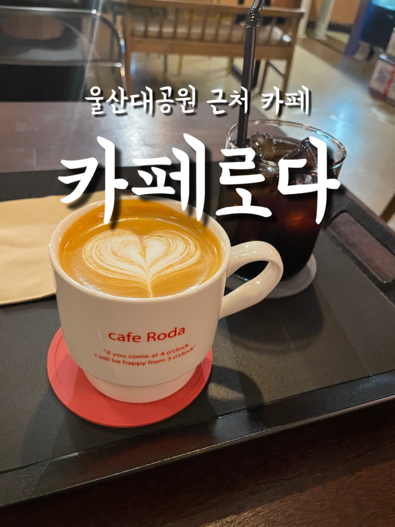 울산 남구 옥동 울산 대공원 근처 커피 맛집 카페로다 네이버 블로그