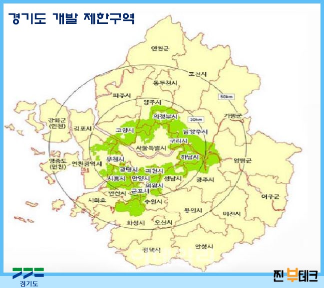 그린벨트개발제한구역땅 신축 개발 완화지역확인 방법 네이버 블로그