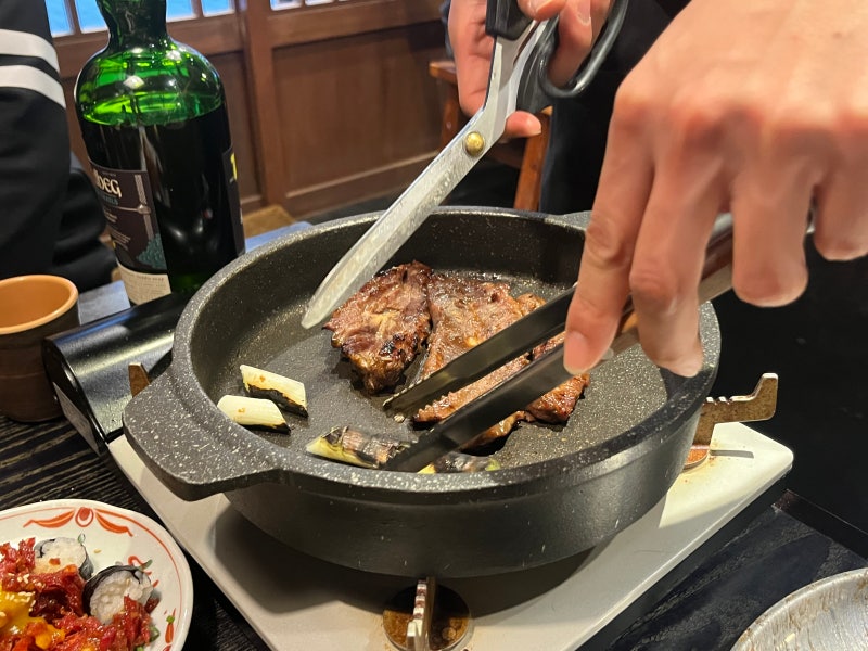 범계 맛집 사자갈비 메뉴 이벤트 콜키지 비용 거래처 사람들 반응 네이버 블로그
