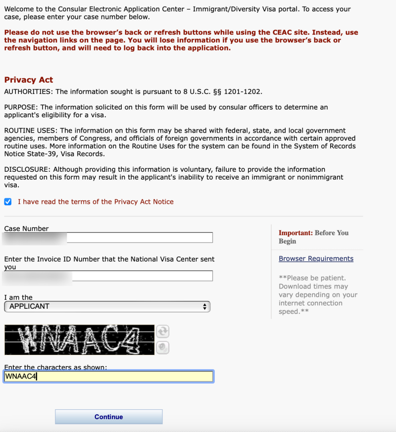 미국 비자 IR-1 NVC AOS & IV Fees 납부하기 : 네이버 블로그