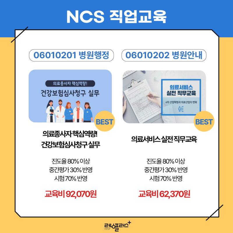 국민건강보험공단 Ncs 직업교육 알아보고 서류 가산점 받기 네이버 블로그