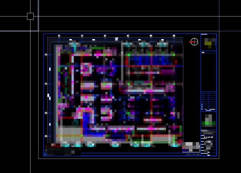 캐드 mview 축척 확인하는 방법 : 네이버 블로그