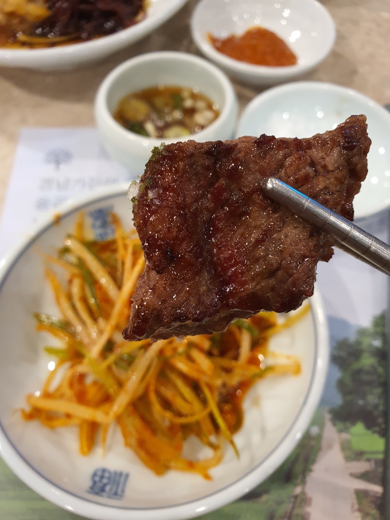 부산 당감동 경남가든 구워주는 고기집 소갈비 돼지갈비 맛집 네이버 블로그