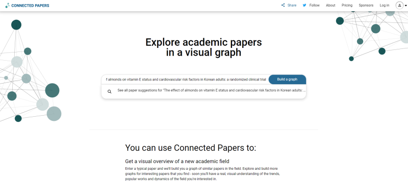 [참고논문 찾는 인공지능] Connected papers.com(커넥티드 페이퍼ㅡ 닷컴)_무료 사용법과 논문 샘플 : 네이버 블로그