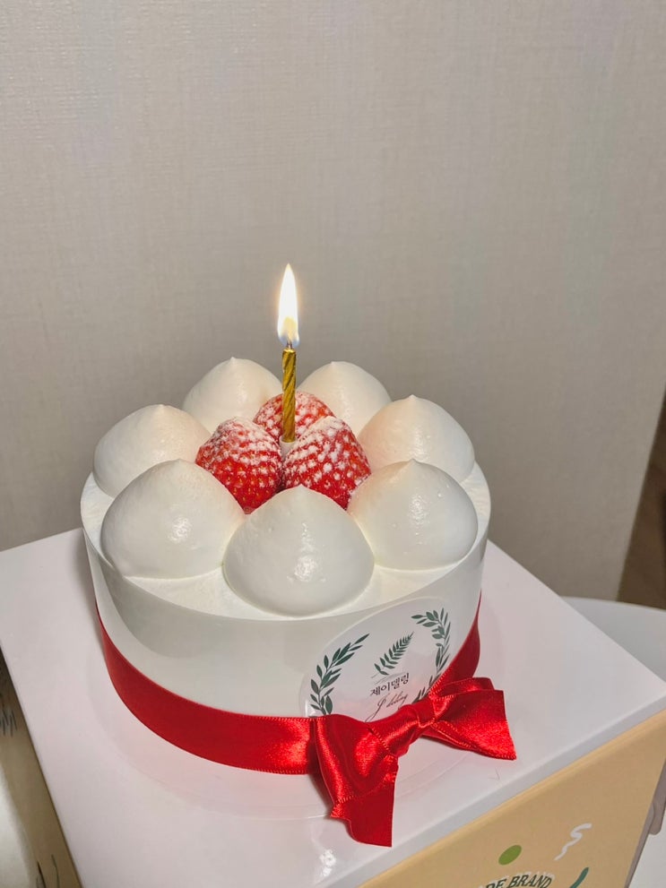 평택 고덕 주문제작 수제케이크 딸기생크림케이크 맛집 제이델링
