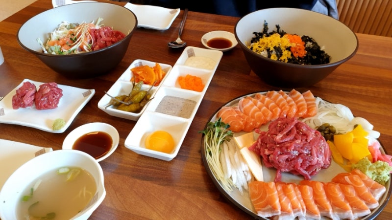 부평역 육회 연어 무한리필 And 단품 메뉴 Ft 육회바른연어 부평역점 네이버 블로그
