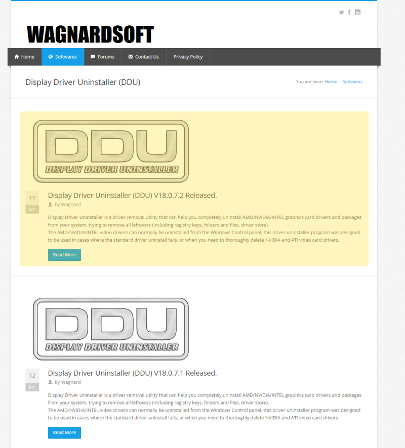 그래픽카드 드라이버 완전삭제 DDU 사용방법 : 네이버 블로그