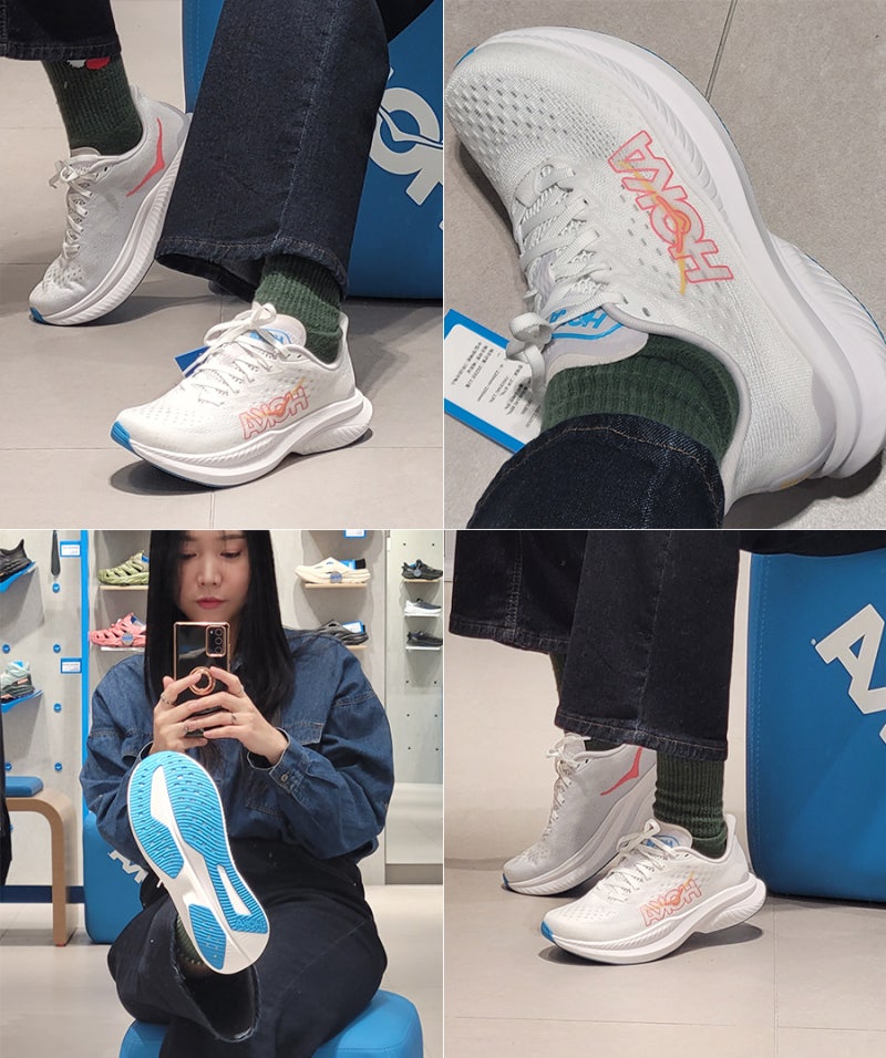 호카 Hoka 인천 롯데백화점 신발 매장 방문 후기 가벼운 운동화 호카 런클럽 참여해요 네이버 블로그