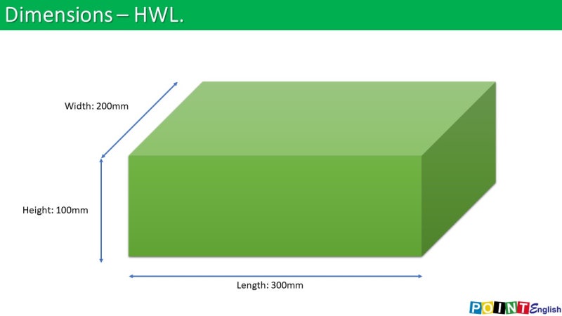 규모, 크기, 너비, 높이, 둘레 등 영어유의어 - HWL. dimension, extent, magnitude, scale ...