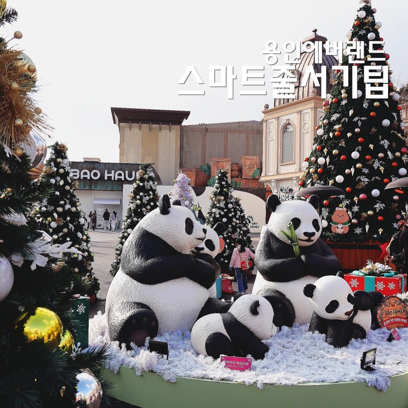 에버랜드 스마트줄서기 하는 법과 팁 바오하우스 판다 예약 시간 네이버 블로그