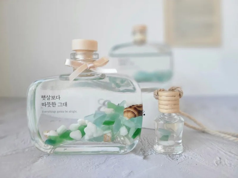 해양 쓰레기로 새롭게 가치있게 만드는 바다유리 공예 바다유리 씨글라스아트 전문가 과정 네이버 블로그