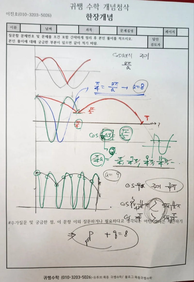 고등수학심화학습자료 대학별본고사 및 미적분 네이버 블로그