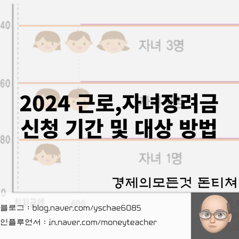 2024 근로장려금 자녀장려금 신청기간 대상 및 방법 반기 자격요건 재산 소득기준 확대 네이버 블로그