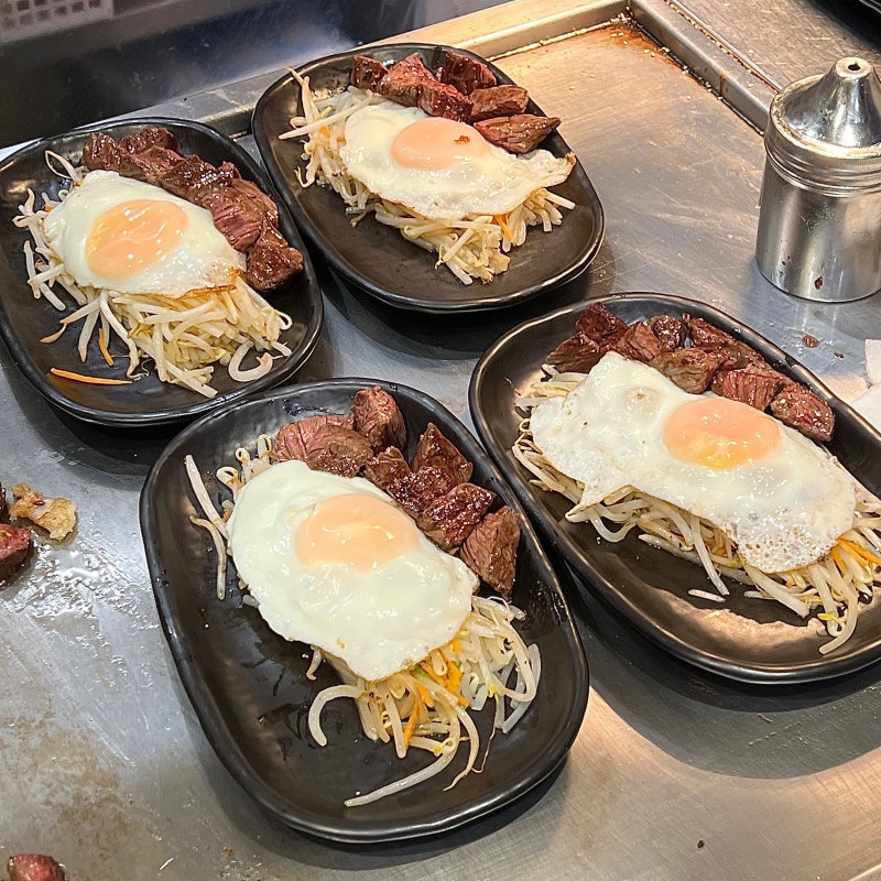 후쿠오카 철판구이 맛집 텐진호르몬 솔라리아스테이지점 네이버 블로그