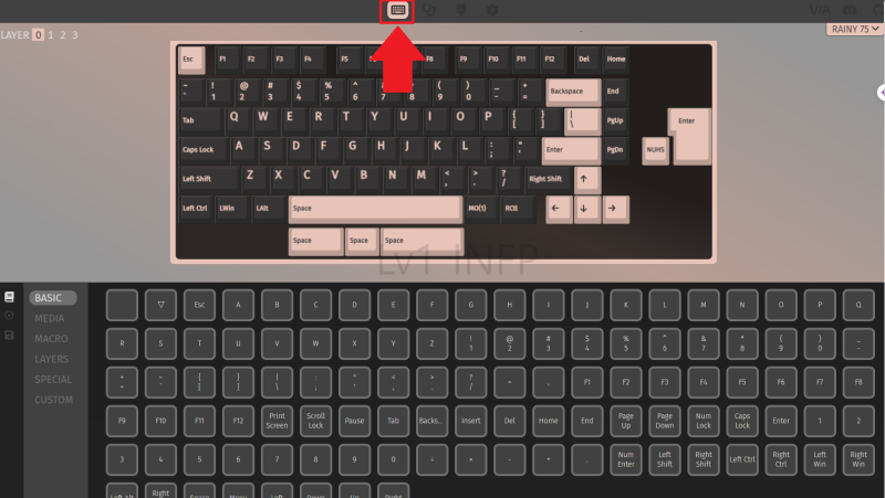 레이니 75 키보드(WOB RAINY75) VIA 설정 및 펌웨어 업데이트 : 네이버 블로그