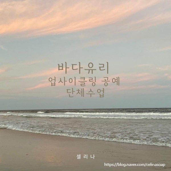 바다에 버려지는 해양쓰레기를 비치코밍해 바다유리와 깨진 조개 유목을 업사이클링 하는 씨글라스 공예 단체수업 네이버 블로그