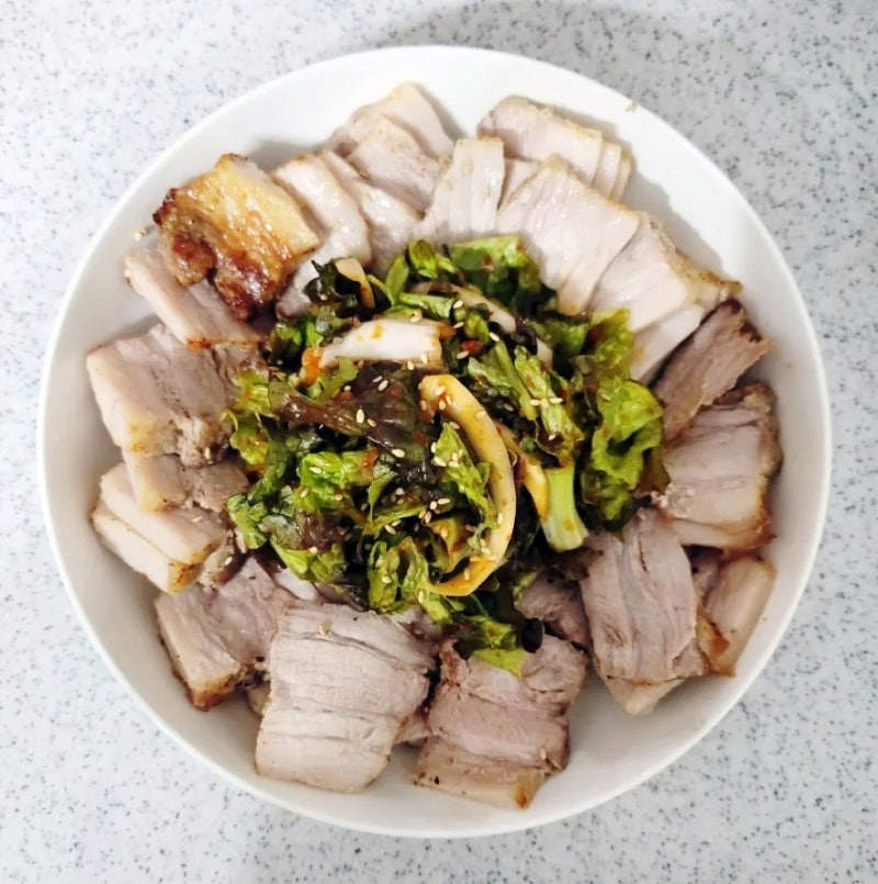 통삼겹살 통오겹살 에어프라이어로 맛있게 굽는 시간 온도 방법 네이버 블로그