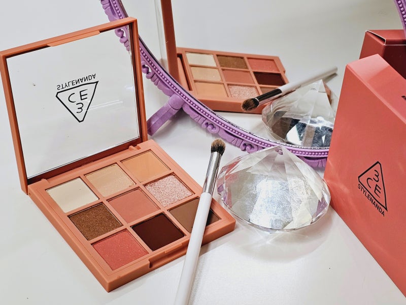 3ce 쓰리씨이 섀도우 팔레트 9구 데일리 아이메이크업 완성 Rosy Muhly 로즈뮬리 네이버 블로그