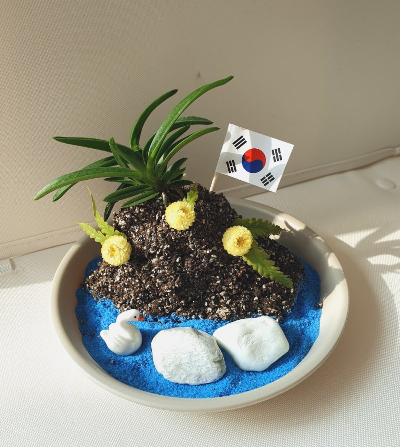 3월 어린이집 행사 유치원 식목일 행사 원예활동 밀짚모자 그네화분 풍란 독도 만들기 네이버 블로그