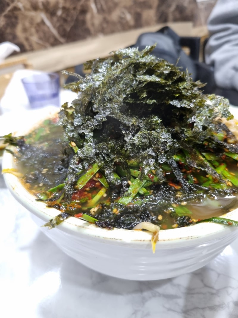 은평구 맛집 구산역 가이오국수 본점 산더미 부추국수 솔직후기 네이버 블로그