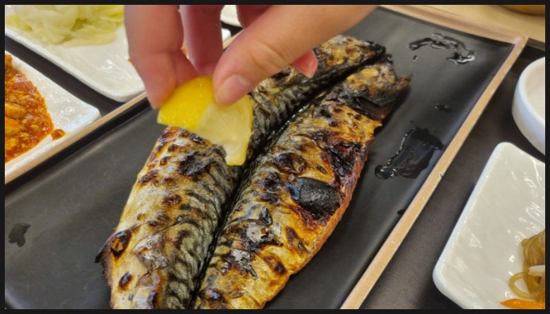 해운대 미포 맛집 화덕에 구운 생선구이 부산에뜬고등어 네이버 블로그