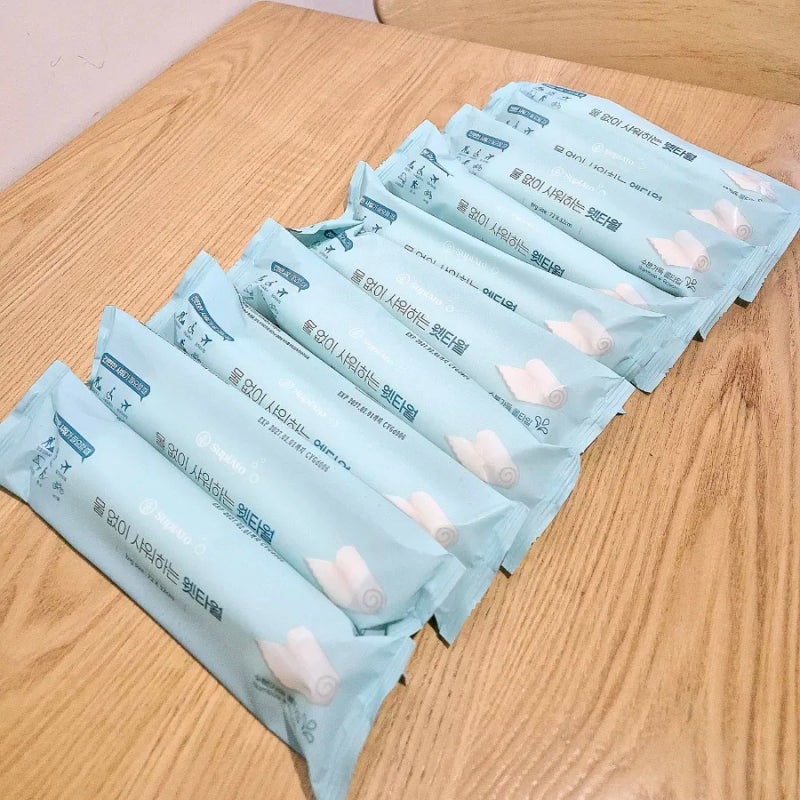 기타후기 물 없이 샤워하는 일회용 웻타월 이야네이처 웻타월 바디샤워티슈 샤워타월 샤워물티슈 네이버 블로그