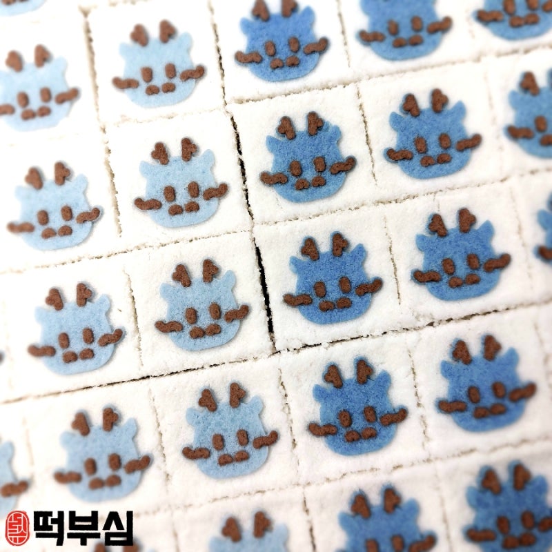 청룡 꿀설기 청룡설기 대구답례떡 답례떡 청룡떡 용설기 청용설기 대구 꿀설기 대구 북구 연경동 떡집 백설기 청룡백설기 캐릭터설기