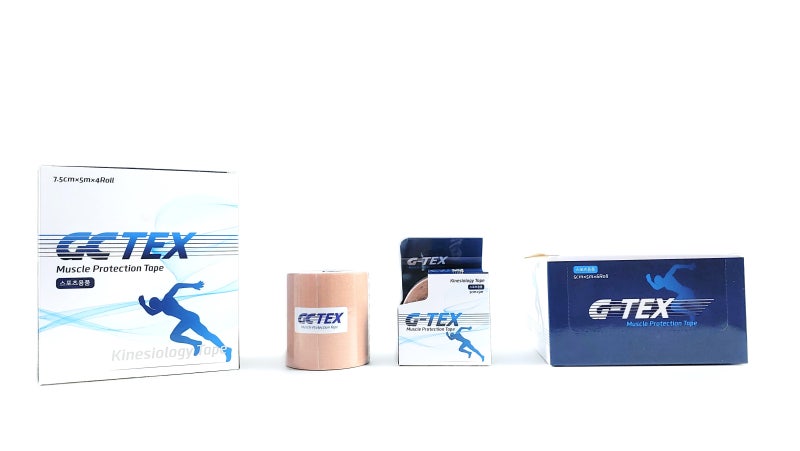 [마라톤 국대추천] 알려지지 않은 기가막한 근육테이핑 키네시올로지 테이프 - 지텍스 (G-TEX) 5cm 7.5cm 좋은 제품을 ...