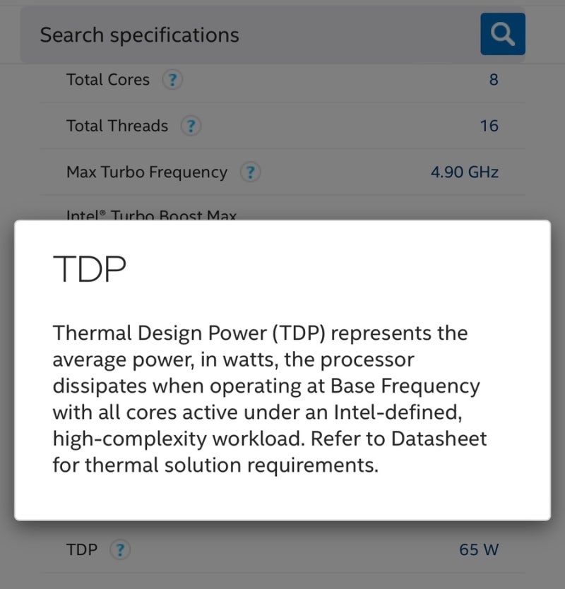 TDP는 CPU의 소비전력이 아니다. : 네이버 블로그