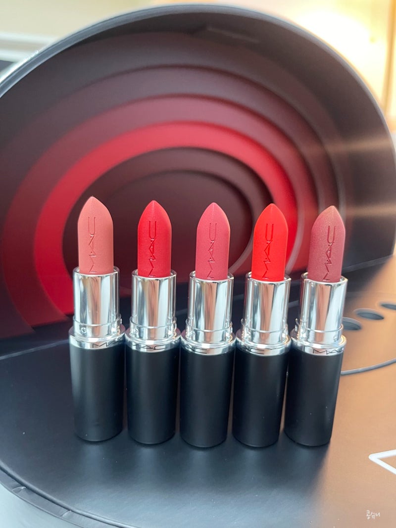 맥 맥시멀 매트 립스틱 팝업 스토어 발색이벤트예약방법 후기💄 네이버 블로그