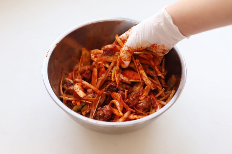 골뱅이 소면무침 양념 백종원 골뱅이무침 양념장 레시피 만드는 법 네이버 블로그