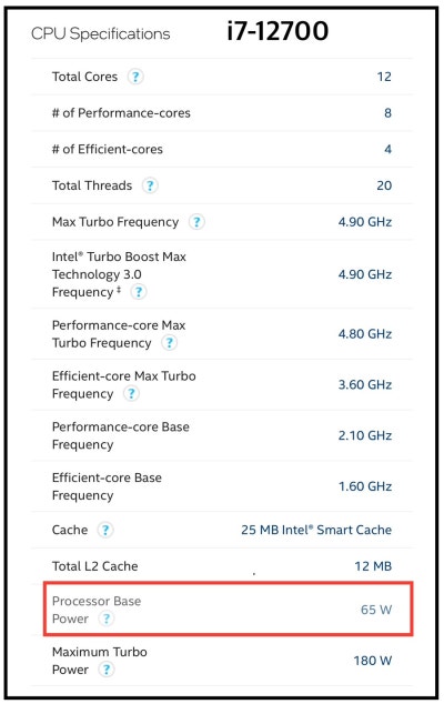 TDP는 CPU의 소비전력이 아니다. : 네이버 블로그