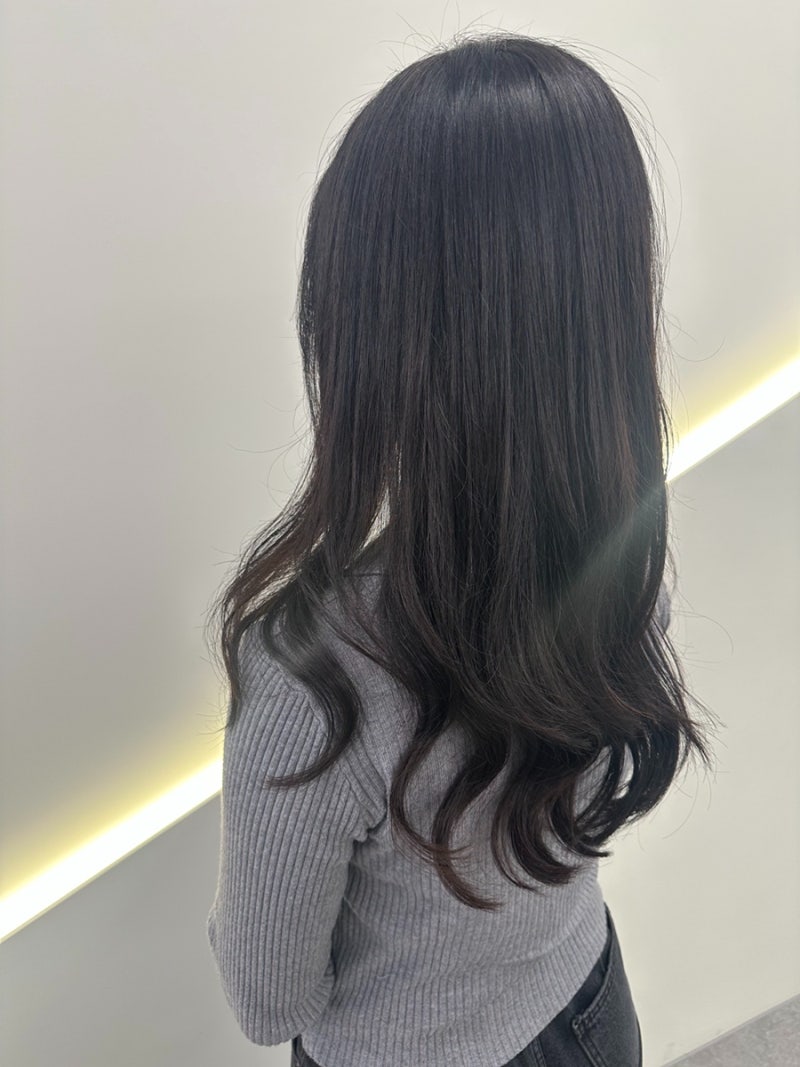잠실나루미용실 노노브헤어 송파 잠실 여자 긴머리 매직셋팅 S컬 펌 네이버 블로그